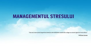 Managementul stresului at emaze Presentation