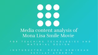 Media content analysis of mona lisa smile at emaze Presentation