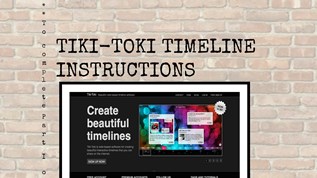 Tiki-Toki Timeline Instructions at emaze Presentation