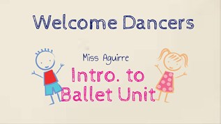 Intro to Ballet Unit at emaze Presentation