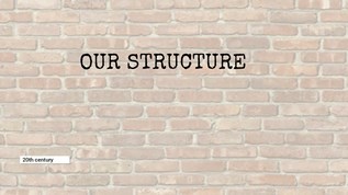 Our structure at emaze Presentation