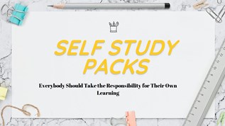 SELF STUDY PACKS at emaze Presentation