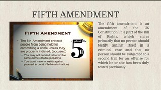 Fifth AMENDMENT at emaze Presentation