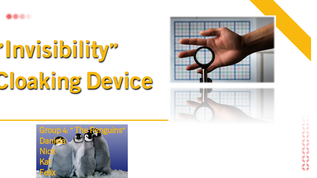 Cloaking Device (group 4) copy1 at emaze Presentation