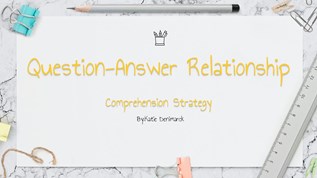 Question-Answer Relationship Presentation at emaze Presentation