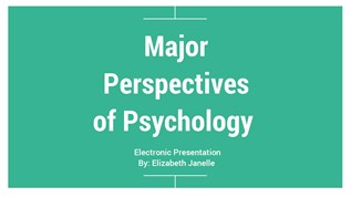 5 Major Perspectives of Psychology at emaze Presentation