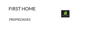 FIRST HOME at emaze Presentation