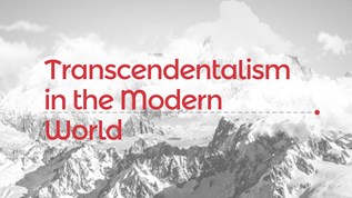 Transcendentalism in the Modern World at emaze Presentation