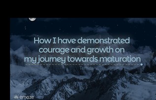 English Culminating at emaze Presentation