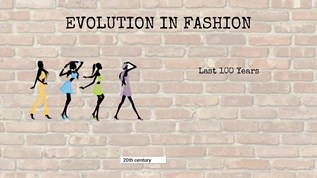Evolution In Fashion at emaze Presentation