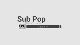 Sub Pop Label at emaze Presentation