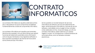 CONTRATO INFORMATICOS at emaze Presentation