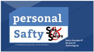 Personal Safty at emaze Presentation