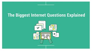 The Biggest Internet Questions Explained at emaze Presentation