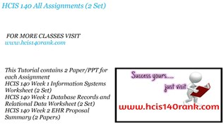 HCIS 140 RANK Principal Education hcis140rank.com at emaze Presentation