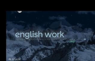 english work at emaze Presentation