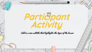 Participant Activity at emaze Presentation