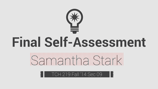 Final Self-Assessment at emaze Presentation