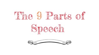 The 9 Parts of Speech at emaze Presentation