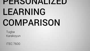 Personalized Learning Comparison at emaze Presentation