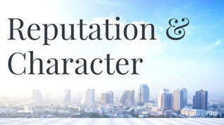 Reputation and Character at emaze Presentation