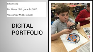 Ethan's digital portfolio at emaze Presentation