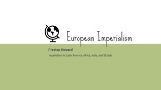 European Imperialism at emaze Presentation