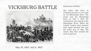 Vicksburg Battle at emaze Presentation