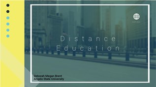 Beginning of Distance Education at emaze Presentation