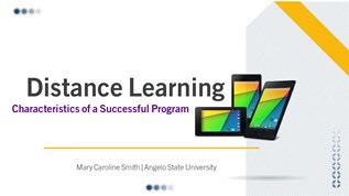 Distance Learning at emaze Presentation