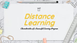 Distance Learning at emaze Presentation