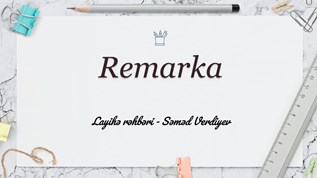 Remarka at emaze Presentation