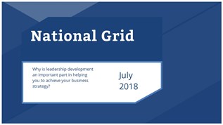 National Grid at emaze Presentation