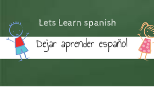 Lets Learn Spanish ( final ) at emaze Presentation