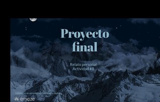 Proyecto final at emaze Presentation