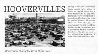 Hooversville By: Logan Twomey copy1 at emaze Presentation