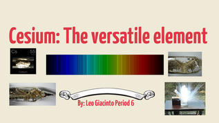 Cesium Presentation at emaze Presentation