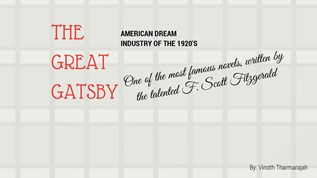 The Great gatsby at emaze Presentation