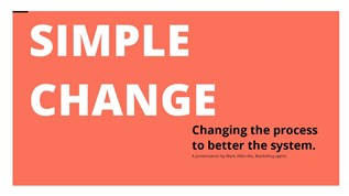 SIMPLE CHANGE at emaze Presentation