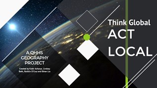 Think Global Act Local at emaze Presentation