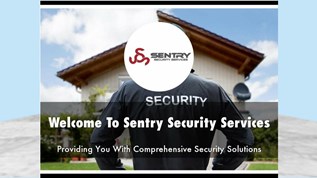 Detail Presentation About Sentry Security Services at emaze Presentation