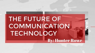 The Future of Communication Technology at emaze Presentation