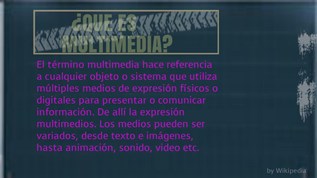 ¿QUE ES MULTIMEDIA? at emaze Presentation