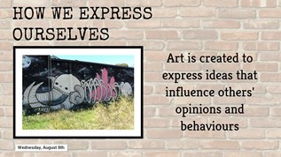 how we express ourselves at emaze Presentation