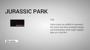 Jurassic Park at emaze Presentation