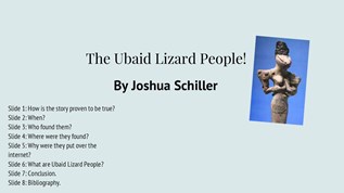 The Ubaid Lizard People at emaze Presentation