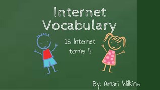 Internet Vocabulary at emaze Presentation