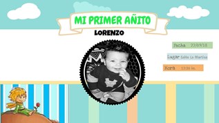 MI PRIMER AÑITO at emaze E-Card