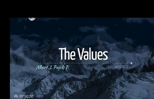 The Values at emaze Presentation