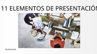 11 ELEMENTOS DE PRESENTACIÓN at emaze Presentation